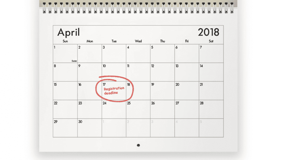 Don’t miss the deadline – make sure you’re registered to vote ...