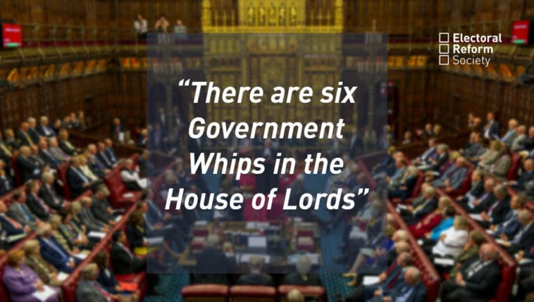 Are there whips in the House of Lords? – Electoral Reform Society – ERS