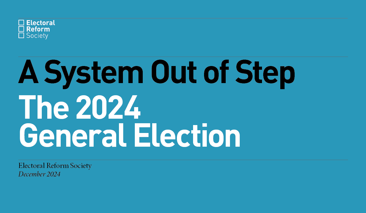 A System Out of Step – New report on the 2024 General Election ...